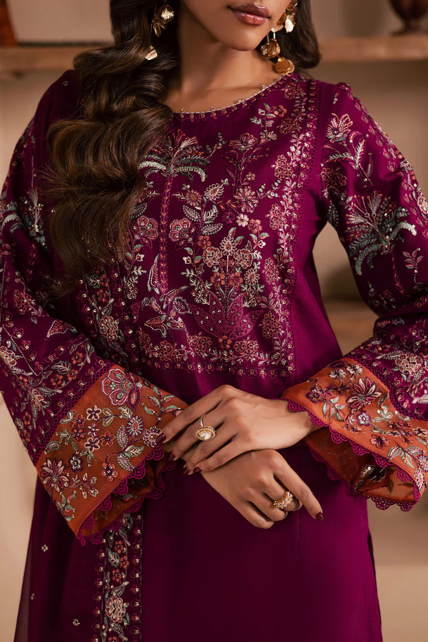 Zeva 3Pc - Embroidered Lawn Dress – Mughaliaz